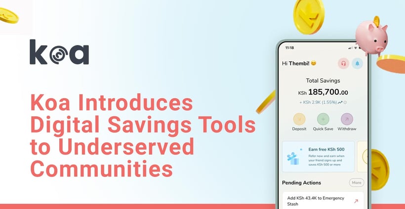 Koa Introduces Digital Savings Tools to Benefit Consumers in ...