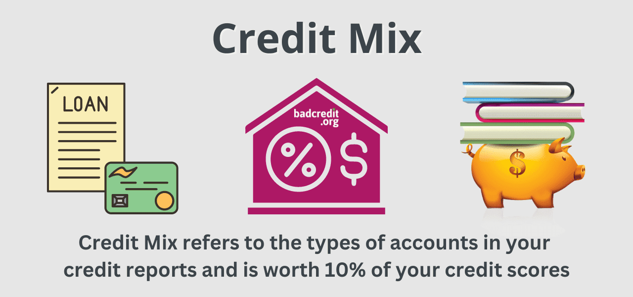 What Is Credit Mix? - BadCredit.org
