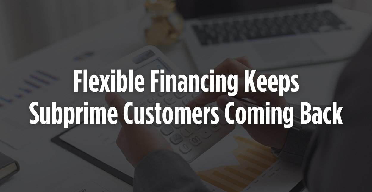 Survey Shows Financing Drives Sales—and Loyalty—Among Low-Credit ...