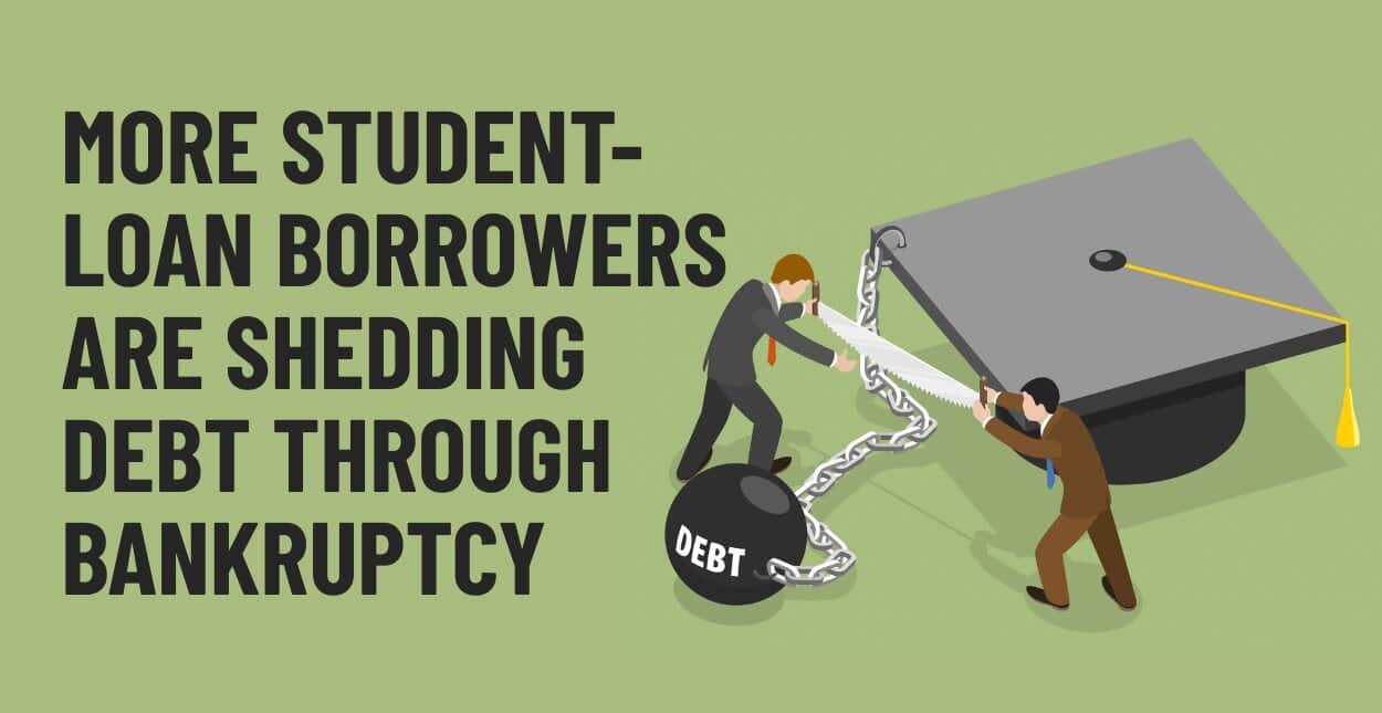 More Student Loan Borrowers Are Shedding Debt Through Bankruptcy ...